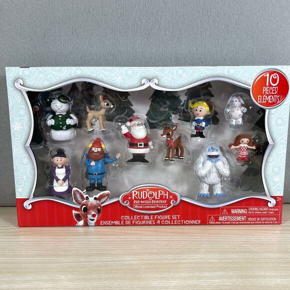 Just Play | Toys | Rudolph The Rednosed Reindeer Figure Set Piece ...
